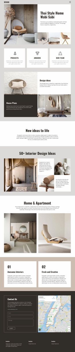520 Interior Html Code Examples | Nicepage
