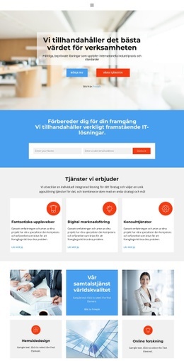 Smarta system - HTML-mall av Nicepage