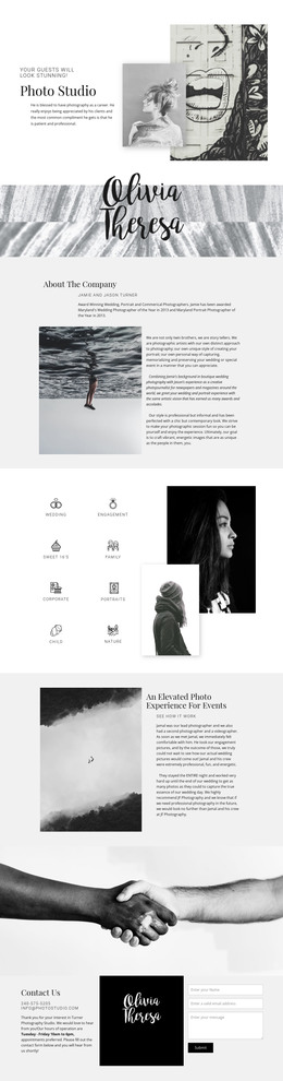 Art HTML Templates | Nicepage