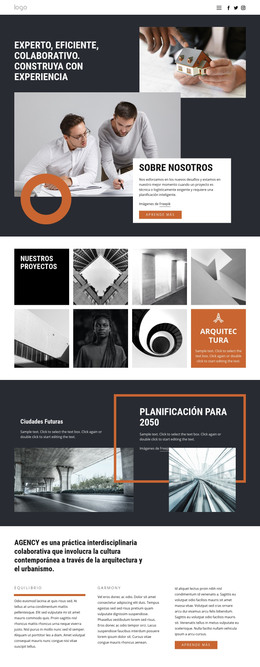 Grupo de diseño de arquitectos - Plantilla HTML por Nicepage