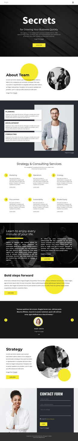 Explore our offerings - HTML5 Template by Nicepage