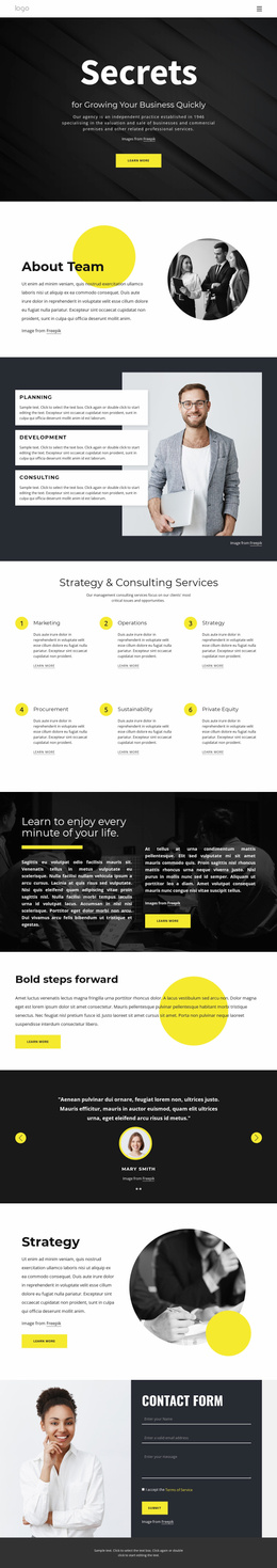 Business women entrepreneurs - Website Template by Nicepage