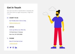 Any connection - Website Template by Nicepage