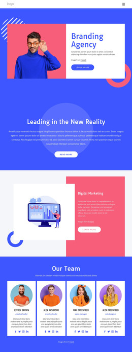 We create highly effective campaigns - Template by Nicepage