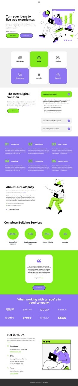 Meet technical support - Web Page Design by Nicepage