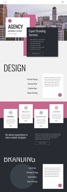 We create digital products and services - Website Template by Nicepage