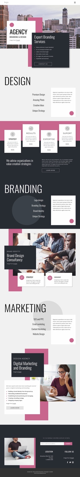 Organization Website Templates | Nicepage