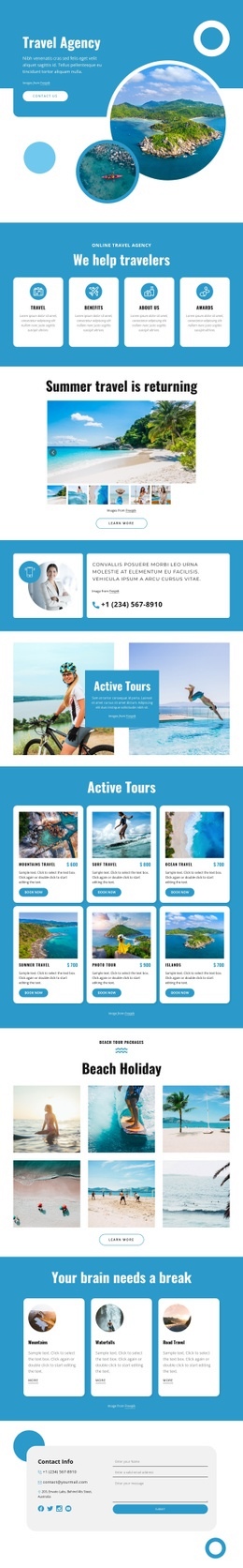 1010 Travel & Hotels Html Code Examples | Nicepage