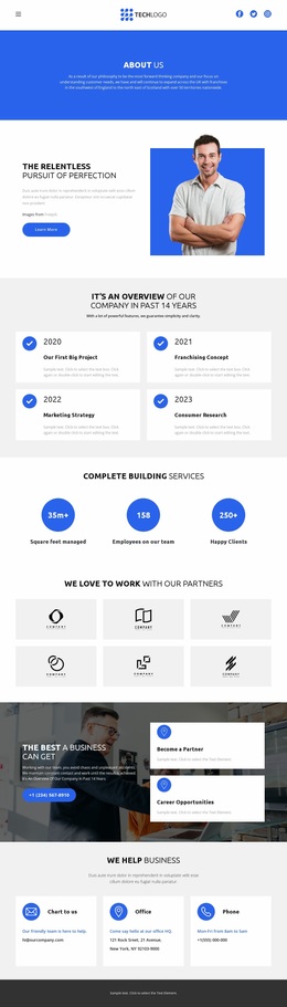 140 About Page Website Designs | Nicepage