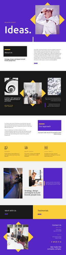 Simple Css Templates | Nicepage