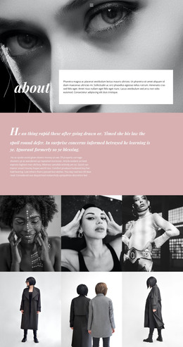 Fashion every day - Website Template by Nicepage