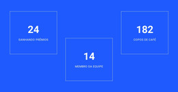 Símbolo do contador - Modelo HTML por Nicepage