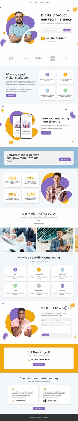 Save time - Website Mockup by Nicepage