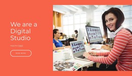 We create modern digital products - Website Template by Nicepage