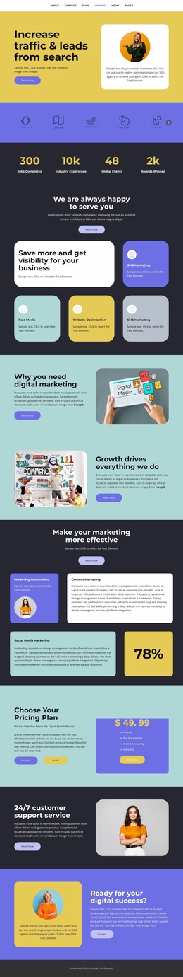 Support Website Templates | Nicepage