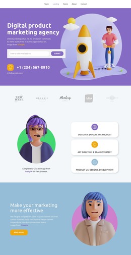 Satisfaction rate - Website Template by Nicepage
