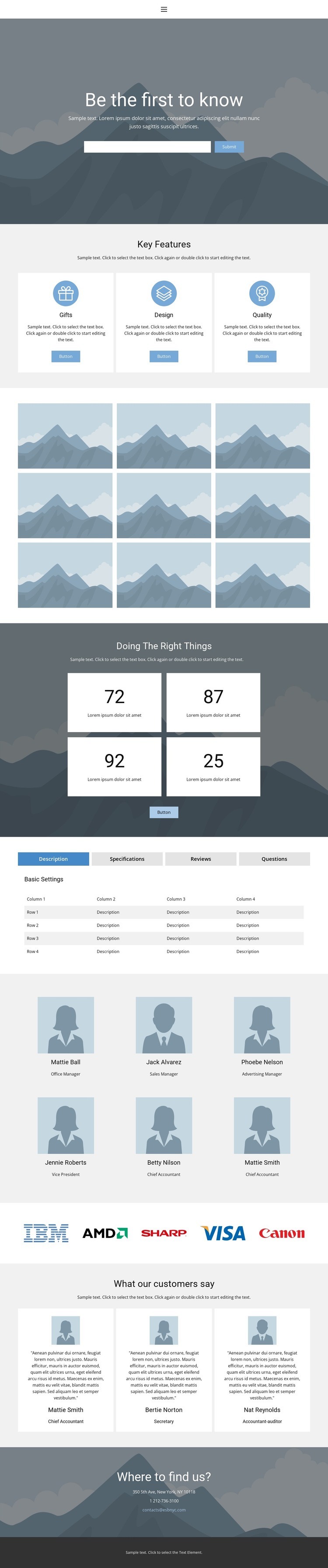 Landing 4 - Web Page Design by Nicepage