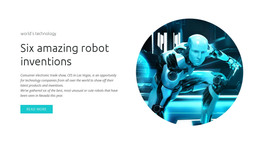 Robot Website Templates