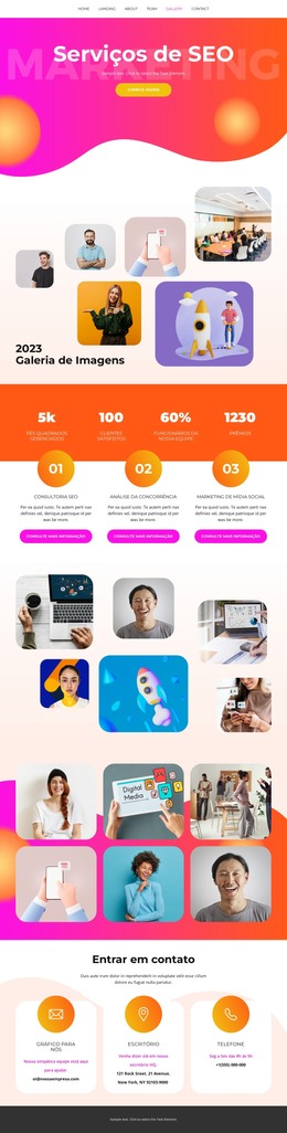 15,000+ modelos de site | Modelos de site grátis