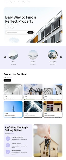 Real Estate HTML Templates