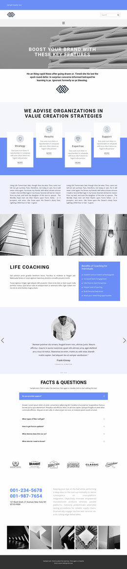 Organization Website Templates | Nicepage