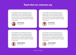 200 Testimonials CSS Templates