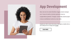 Custom software development - Landing Page by Nicepage
