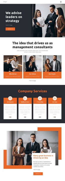 We provide the analytic approach - Website Template by Nicepage