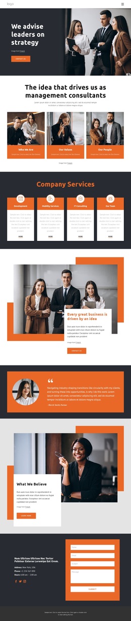 210 About Page Templates | Nicepage