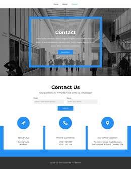 Nine texts - Website Design by Nicepage