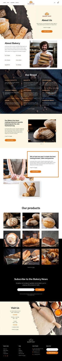 930 Food & Restaurant CSS Templates | Nicepage