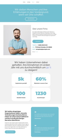 Lassen Sie uns ausführlicher sprechen – HTML-Vorlage von Nicepage
