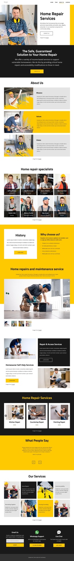Factory works industrial - Joomla Template by Nicepage