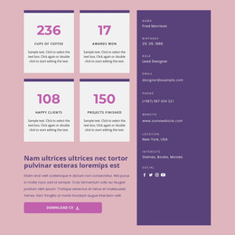 Professional skills Web Page Design