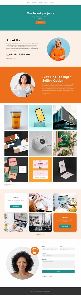 Card Website Templates | Nicepage