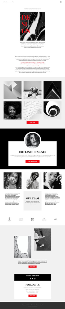 1110 Art & Design Templates