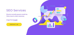 SEO services - Landing Page by Nicepage