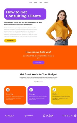 Successful development - Landing Page by Nicepage