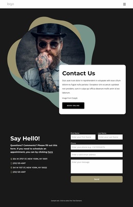 180 Contact Page Website Templates | Nicepage