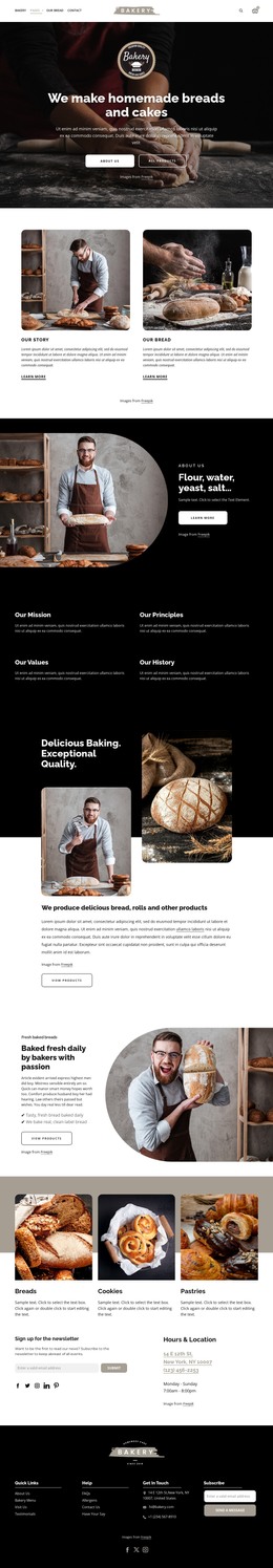 We love traditions - HTML Template by Nicepage