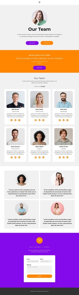 Let's calculate the profit - One Page Template by Nicepage