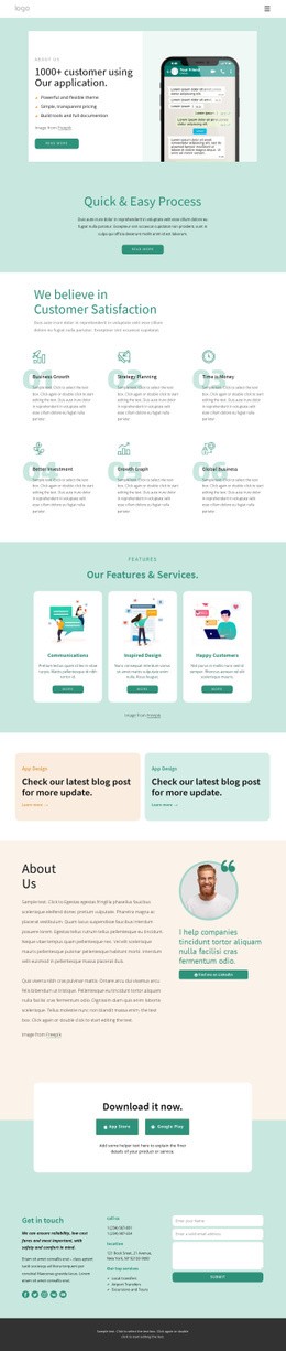 480 Technology Homepage Designs | Nicepage