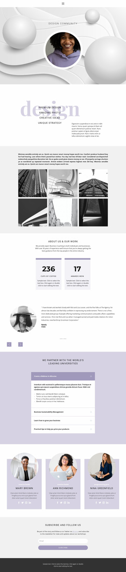 University Website Templates | Nicepage