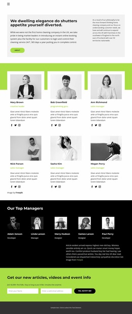 Sample text - Website Design by Nicepage