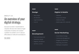 Lead in a transforming world CSS Template