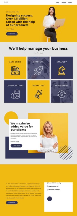 Change the way problems are solved Website Template Change the way problems are solved Website Template