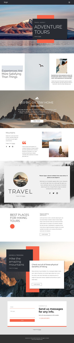 960 Travel & Hotels HTML5 Templates