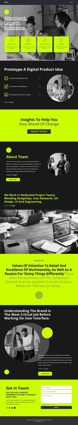 Group and list - Website Design by Nicepage