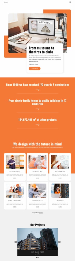 Civil Website Templates