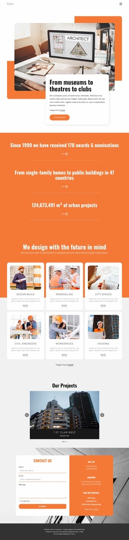 Awards Website Templates | Nicepage